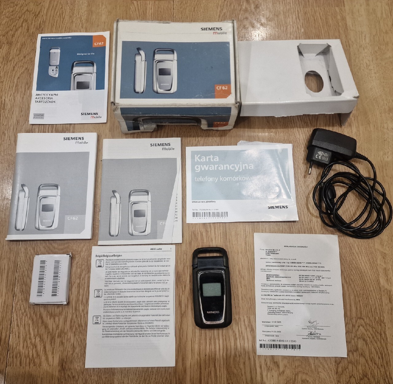 SIEMENS CF62 Komplet 20 letni dla Kolekcjonera | Bydgoszcz | Kup teraz ...