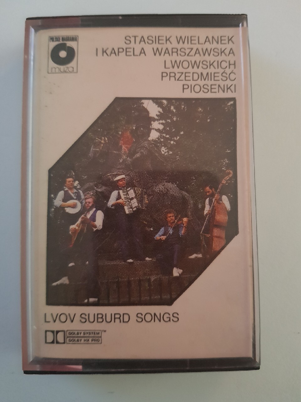 Kaseta magnetofonowa MUZA Stasiek Wielanek kapela | Konstancin Jeziorna | Kup teraz na Allegro ...