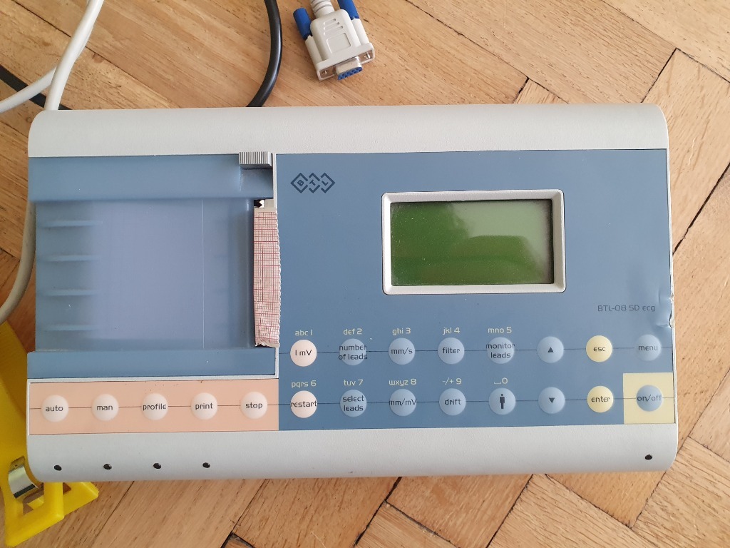 Aparat EKG BTL-08 SD ECG | Łódź | Kup teraz na Allegro Lokalnie