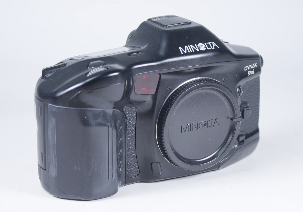 Minolta Dynax 9xi + grip BP-9xi + karty + pudło | Chodzież | Kup teraz ...