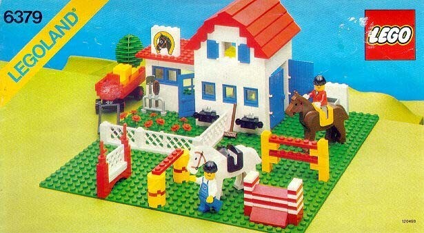 LEGO Town 6379 z 1986r Riding Stable | Łódź - Widzew | Kup teraz na ...
