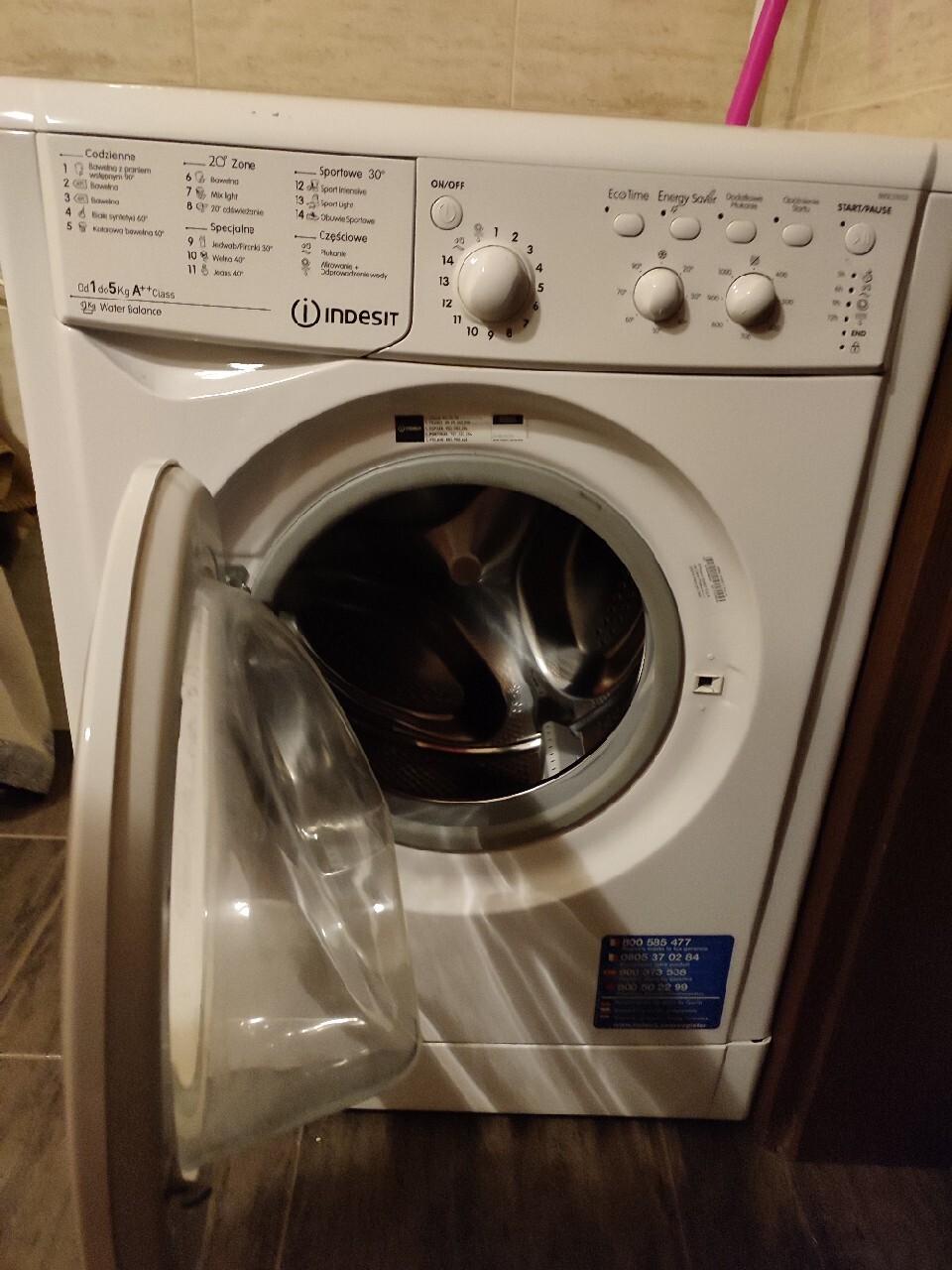 Pralka Indesit | Warszawa | Ogłoszenie na Allegro Lokalnie