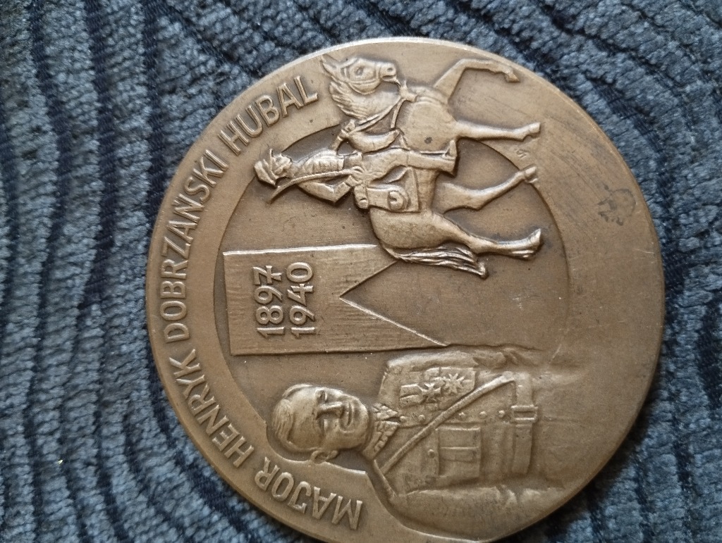 medal Henryk Dobrzański -Hubal | Poznń | Kup teraz na Allegro Lokalnie