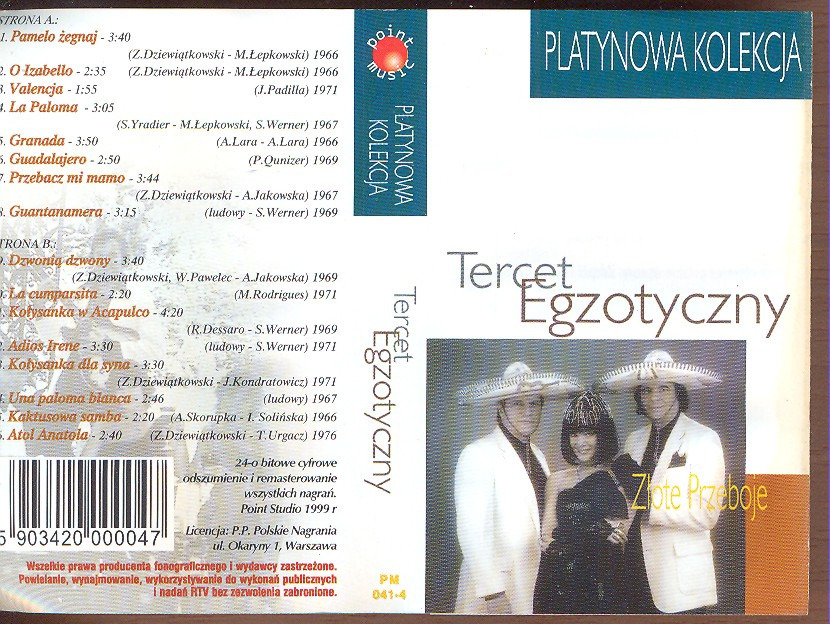 Tercet Egzotyczny - Złote Przeboje | NOWA SÓL | Kup teraz na Allegro ...