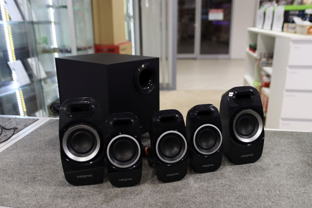 Głośniki Creative Inspire T6300 5 1 Subwoofer komplet | Słupsk | Kup ...