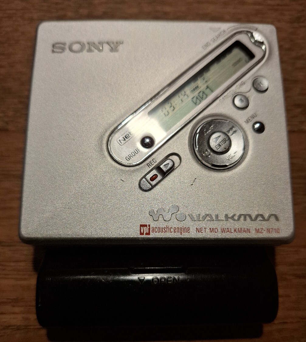 Mini Disc SONY NET MD WALKMAN MZ-N710 Recorder | Gorzów Wielkopolski ...