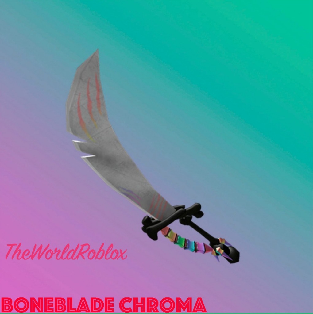 Roblox Murder Mystery 2 Boneblade Chroma | Warszawa | Kup teraz na ...