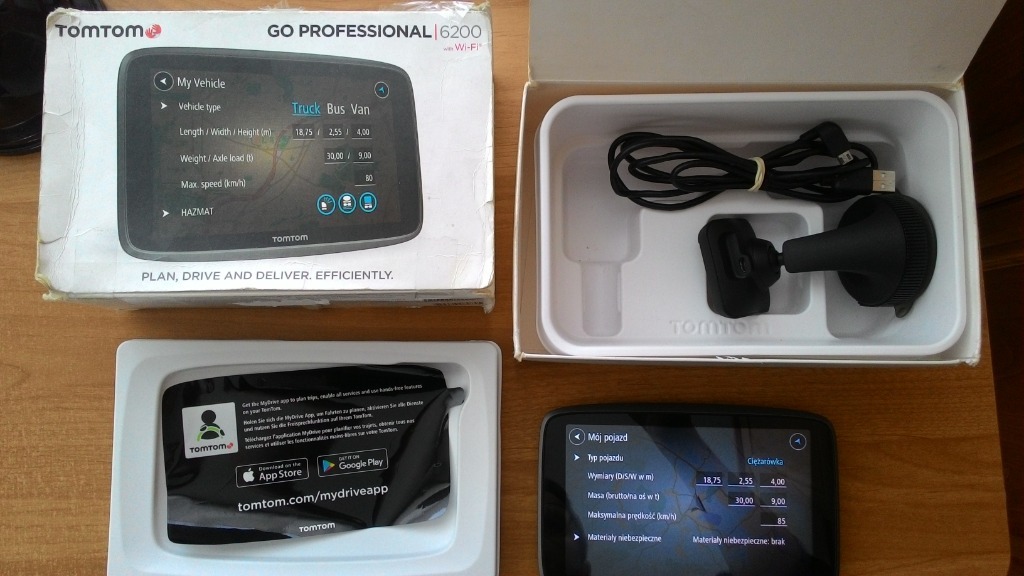 Nawigacja TomTom Profeonal 6200 Truck SIM | Rzeszów | Ogłoszenie na ...