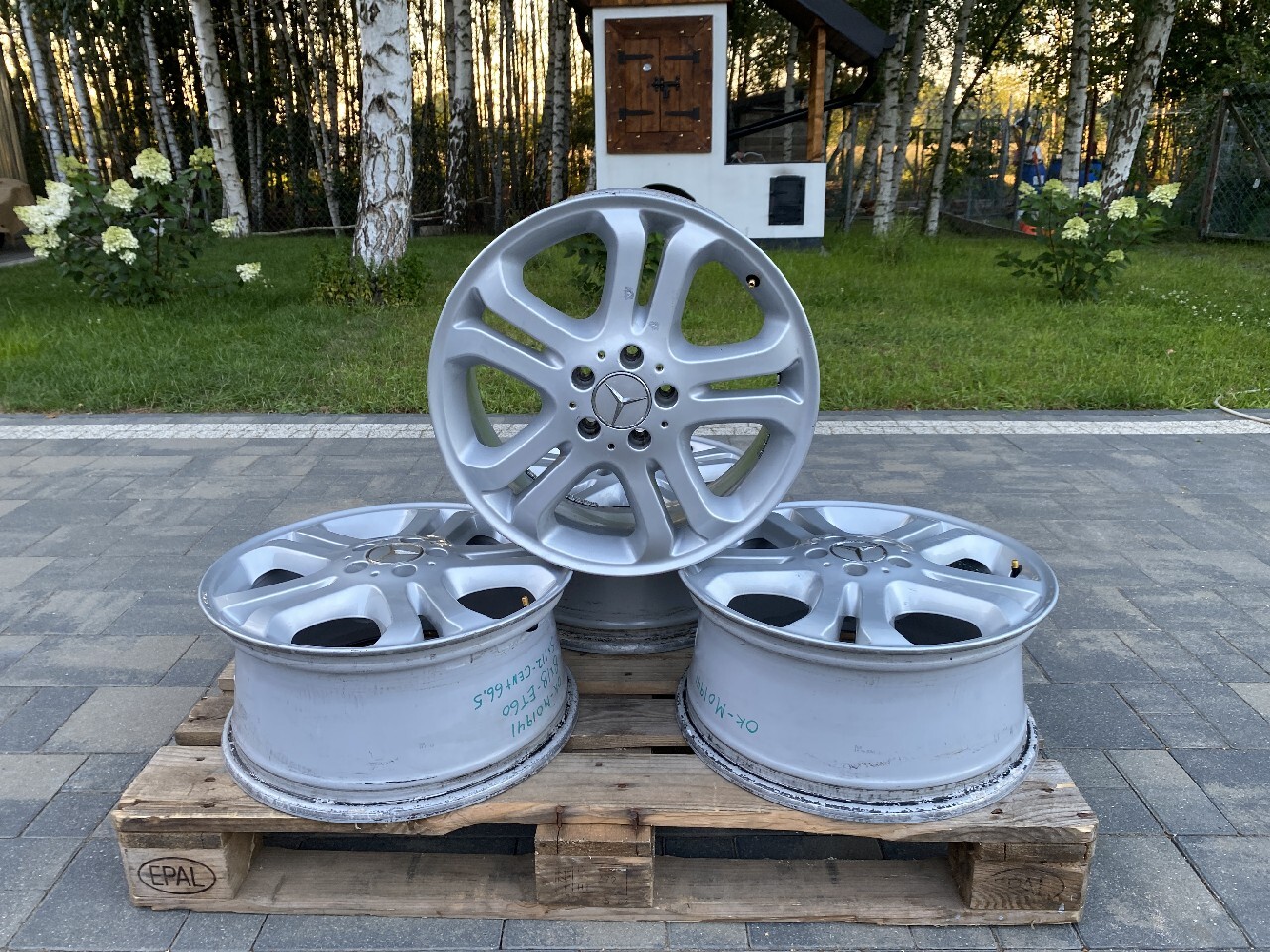 Alufelgi OEM Mercedes ML GLK GLC Rklasa Gklasa | Długosiodło ...