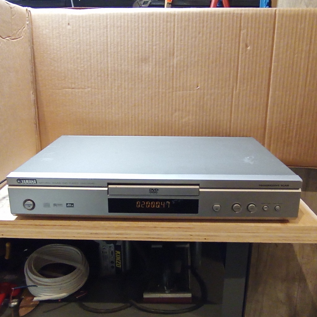 Odtwarzacz DVD YAMAHA DVD S540 srebrny | Skomielna Biała | Kup teraz na Allegro Lokalnie