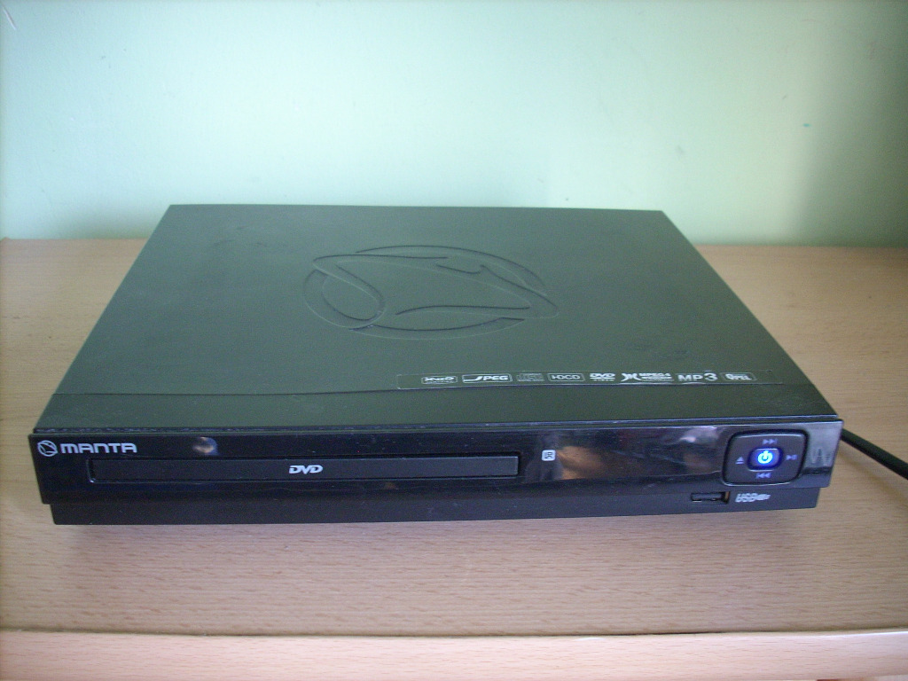 ODTWARZACZ DVD MANTA DVD064S + pilot | Białystok | Kup teraz na Allegro ...