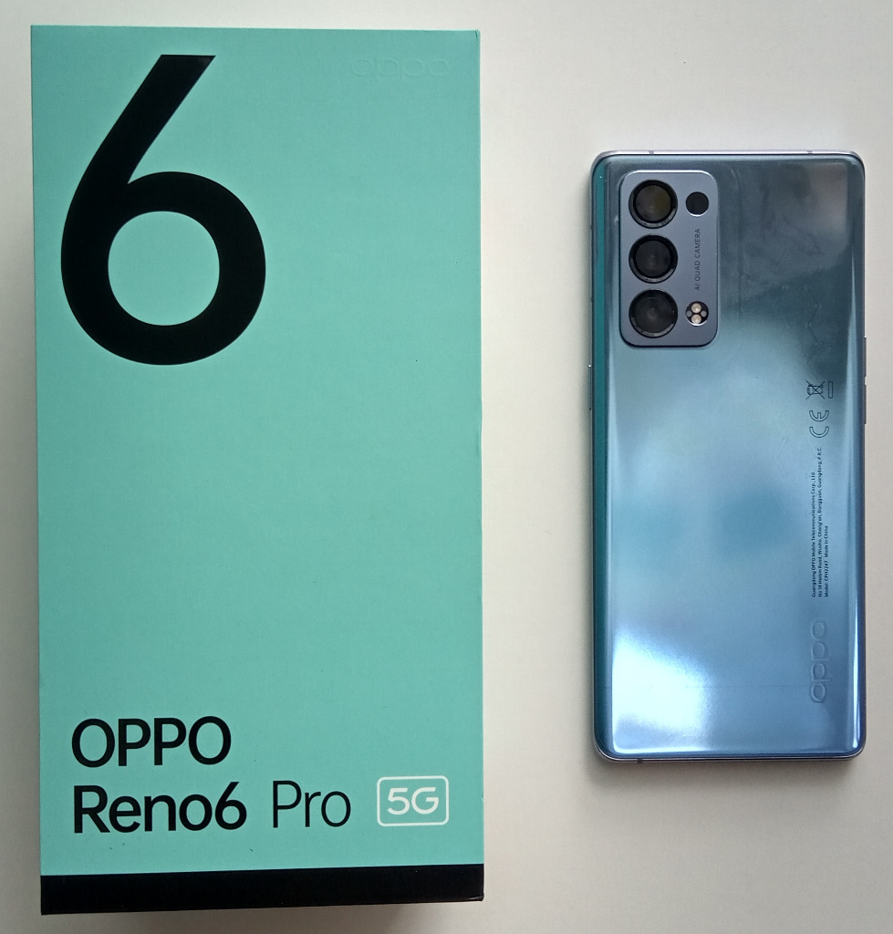 Oppo Reno 6 Pro 5G 12/256GB (Lunar Grey) + gratisy | Wałcz | Kup teraz na Allegro Lokalnie
