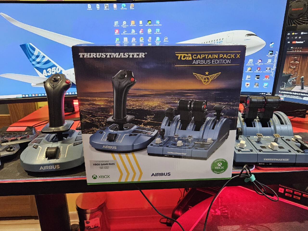 Joystick Thrustmaster Airbus Edition - Niska cena na Allegro.pl