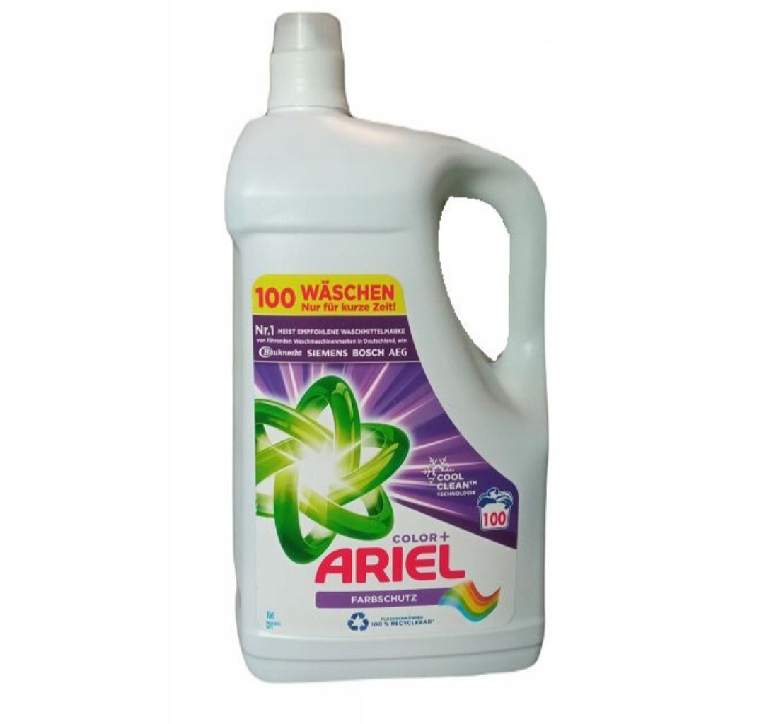 Żel do prania Ariel Color+ 100p 5l z z Niemiec | Wałbrzych | Kup teraz ...