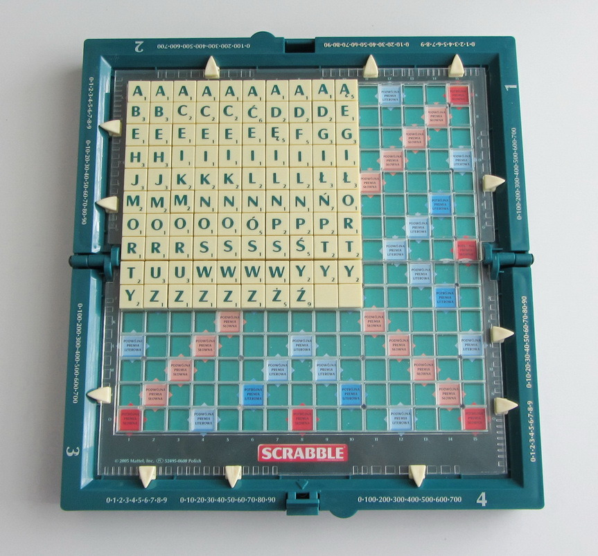 Gra Scrabble TRAVEL Deluxe podróżne polskie PL | Marzysz | Kup teraz na Allegro Lokalnie