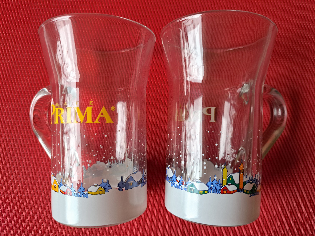 Kubek cafe kawa Prima szklanka kolekcje 2 sztuki | Koziegłowy | Kup ...
