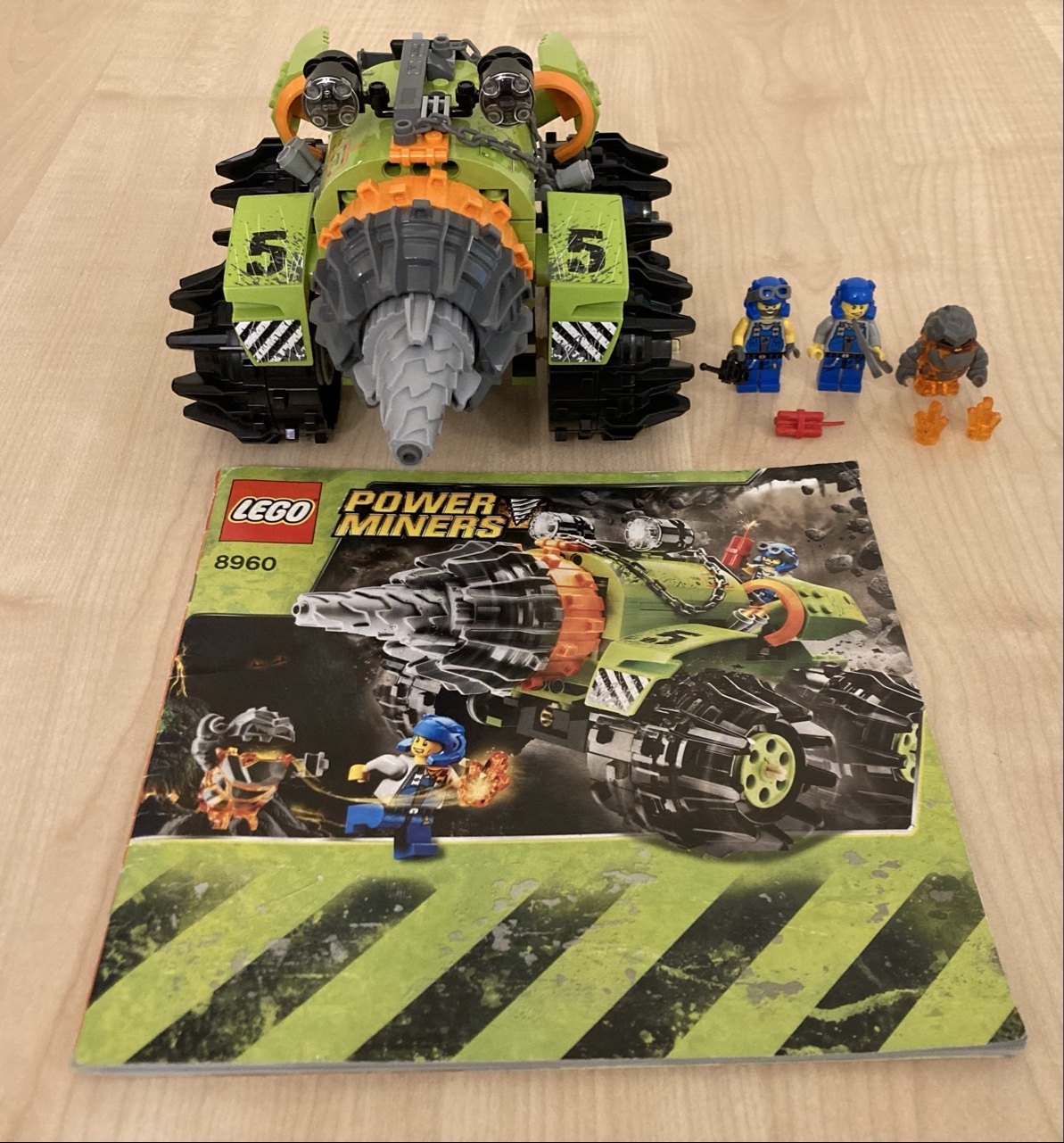 LEGO Power Miners 8960 Thunder Driller Wiertło górnicze | Warszawa ...