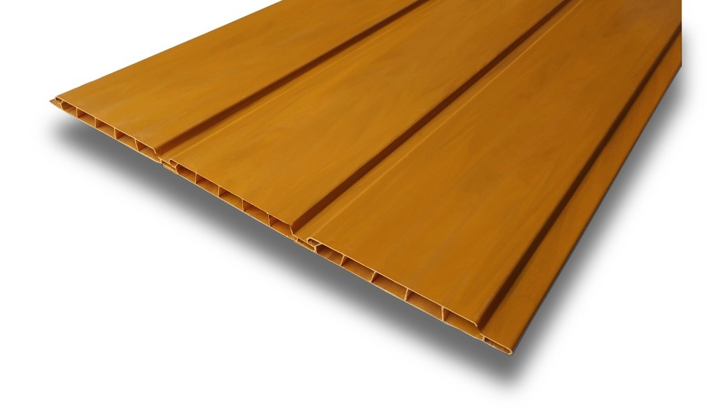 PANELE PANEL PCV złoty dąb PODBITKA dachowa siding | Częstochowa | Kup ...