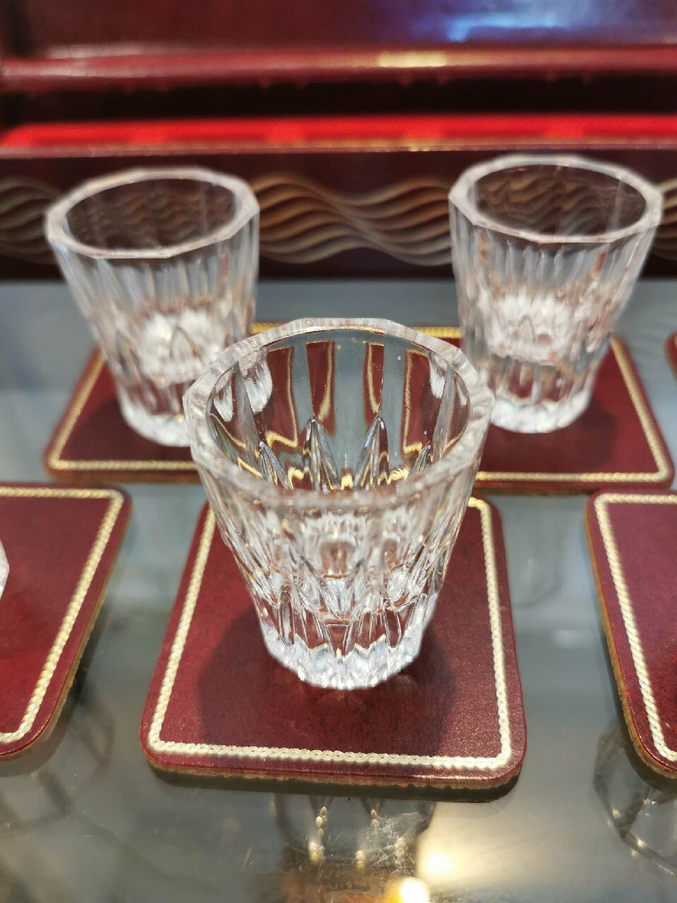 Kryształowe kieliszki do szotów Design Philipp | Rokitki | Ogłoszenie ...