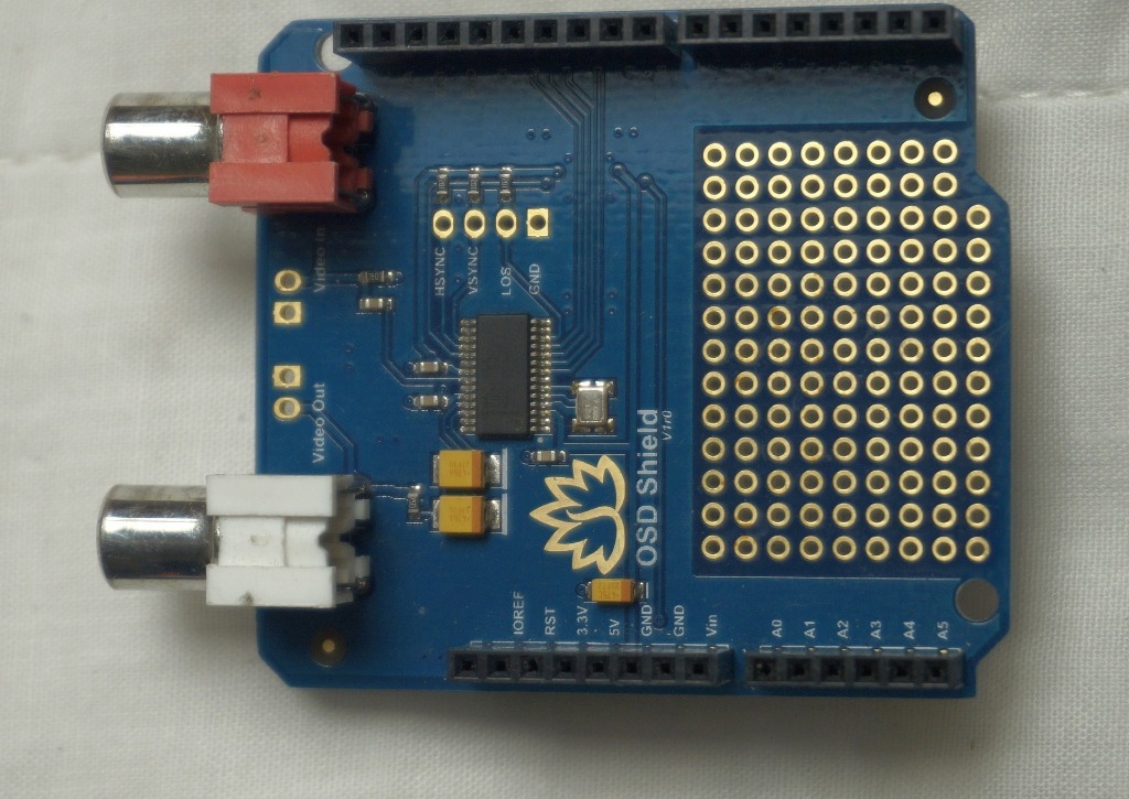 Arduino MAX7456 OSD Shield On Screen Display Wideo | Otwock | Kup teraz ...