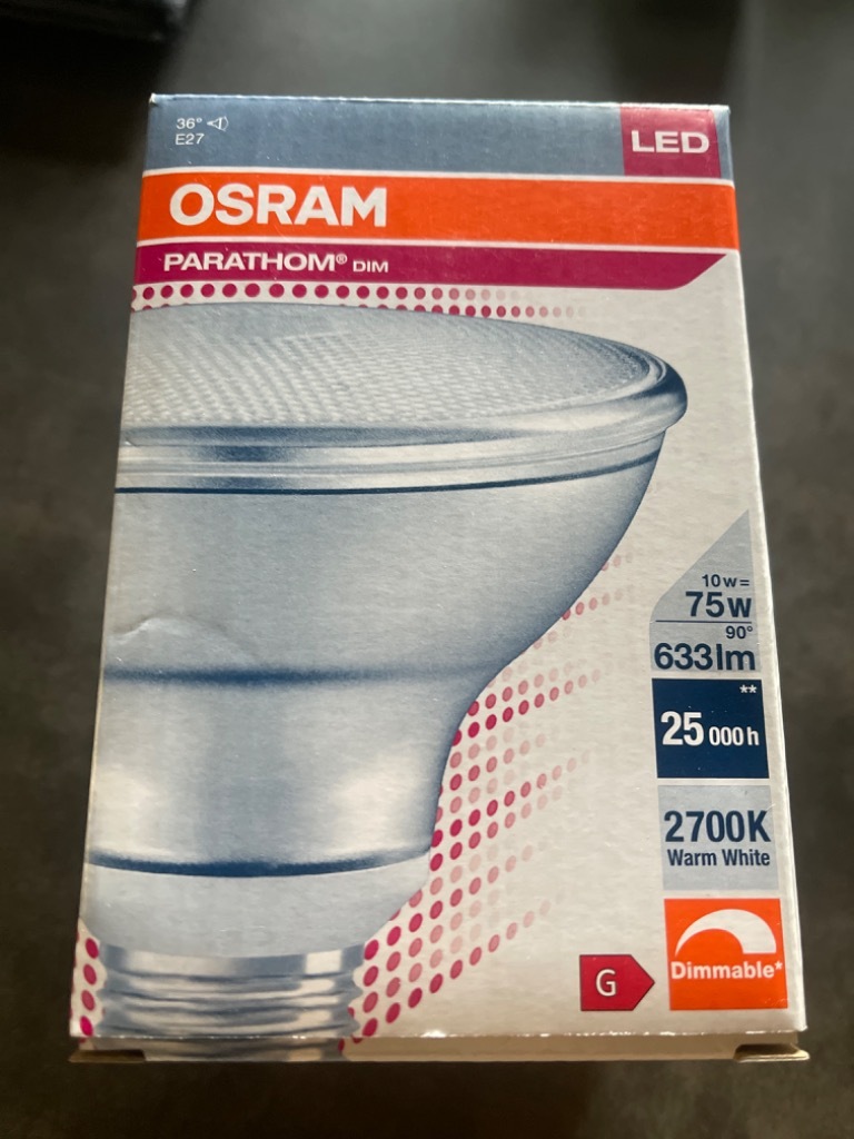Osram LED PAR30 reflektor 10W 75W DIM 2700K E27 | Warszawa | Kup teraz ...