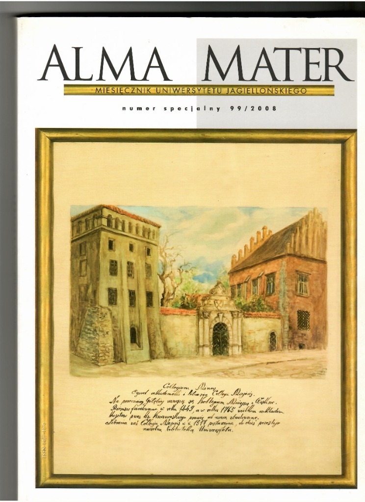 Alma Mater, nr 99/2008, nr specjalny o archeologii | Warszawa | Kup ...