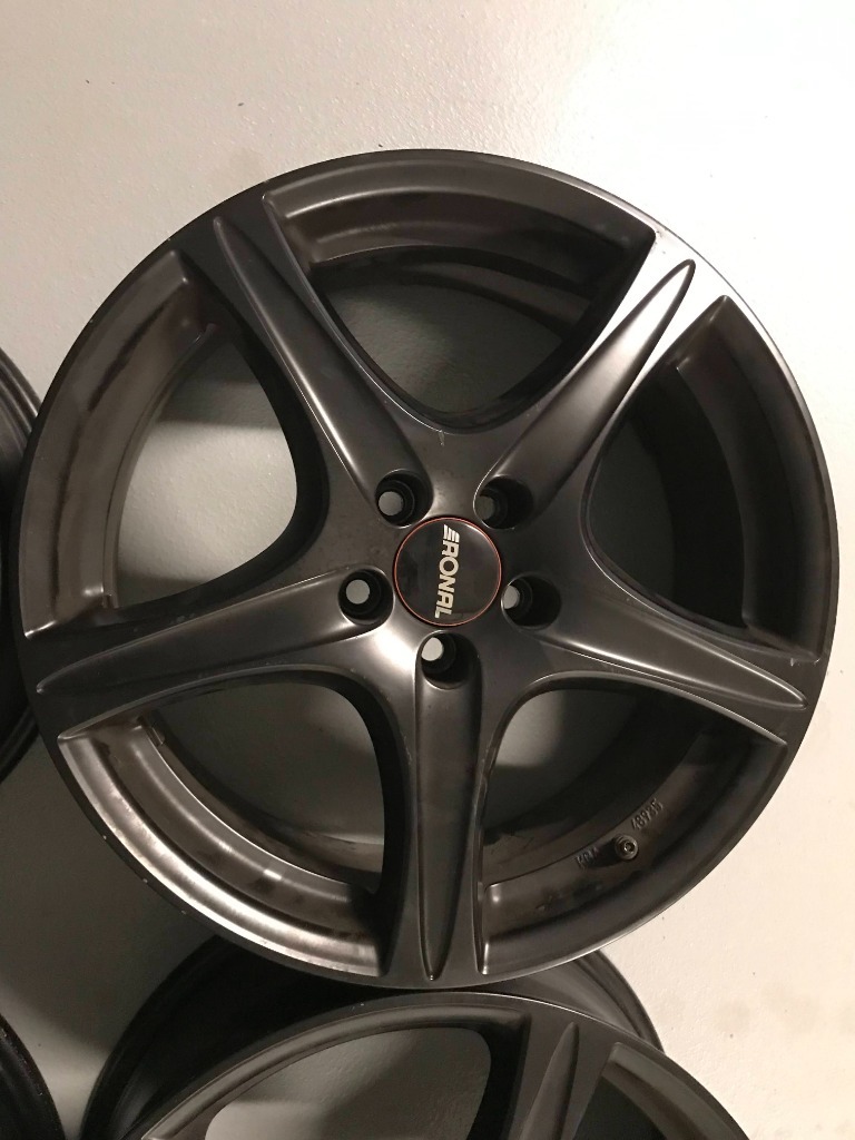 Alufelgi czarne 17' Ronal R56 Black | Warszawa | Ogłoszenie na Allegro ...