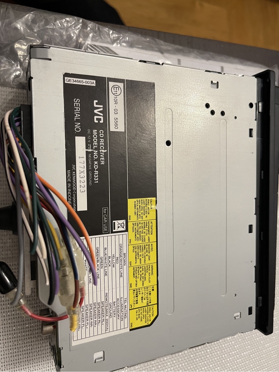 Radioodtwarzacz JVC KD-R331 | Łomża | Kup teraz na Allegro Lokalnie