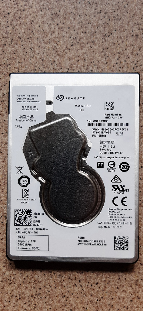 Dysk twardy Seagate ST1000LM035 1TB SATA III 2,5" | Gdynia | Kup teraz ...