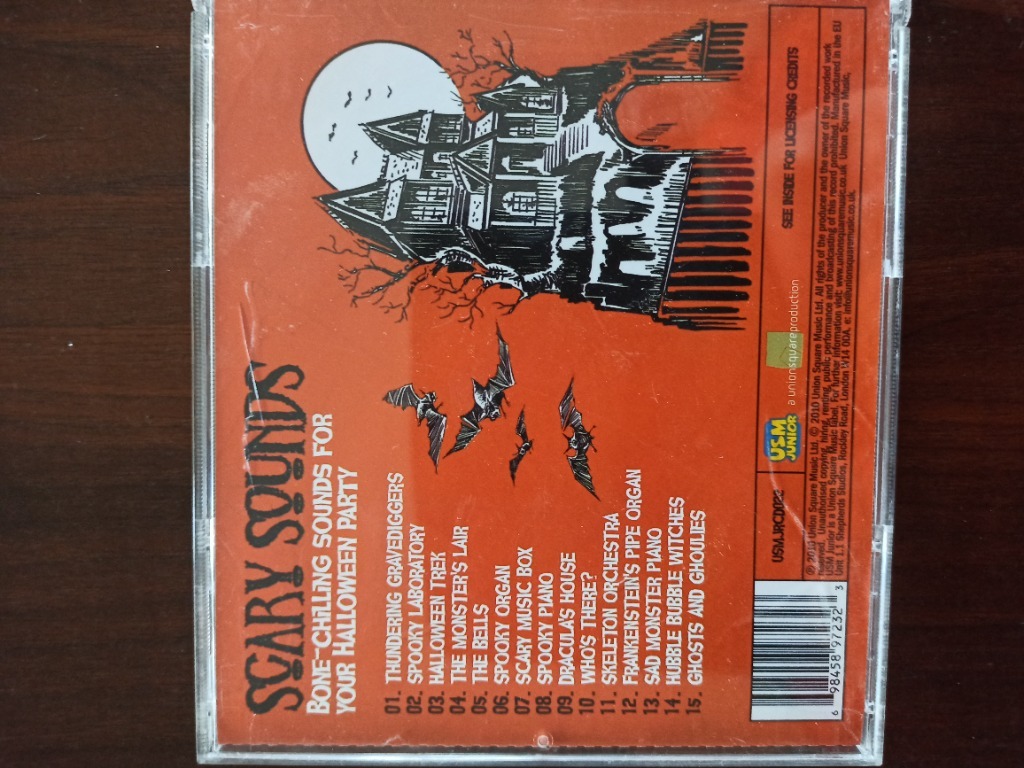 CD Various Artists "Scary Sounds" | Prawiedniki | Kup teraz na Allegro ...