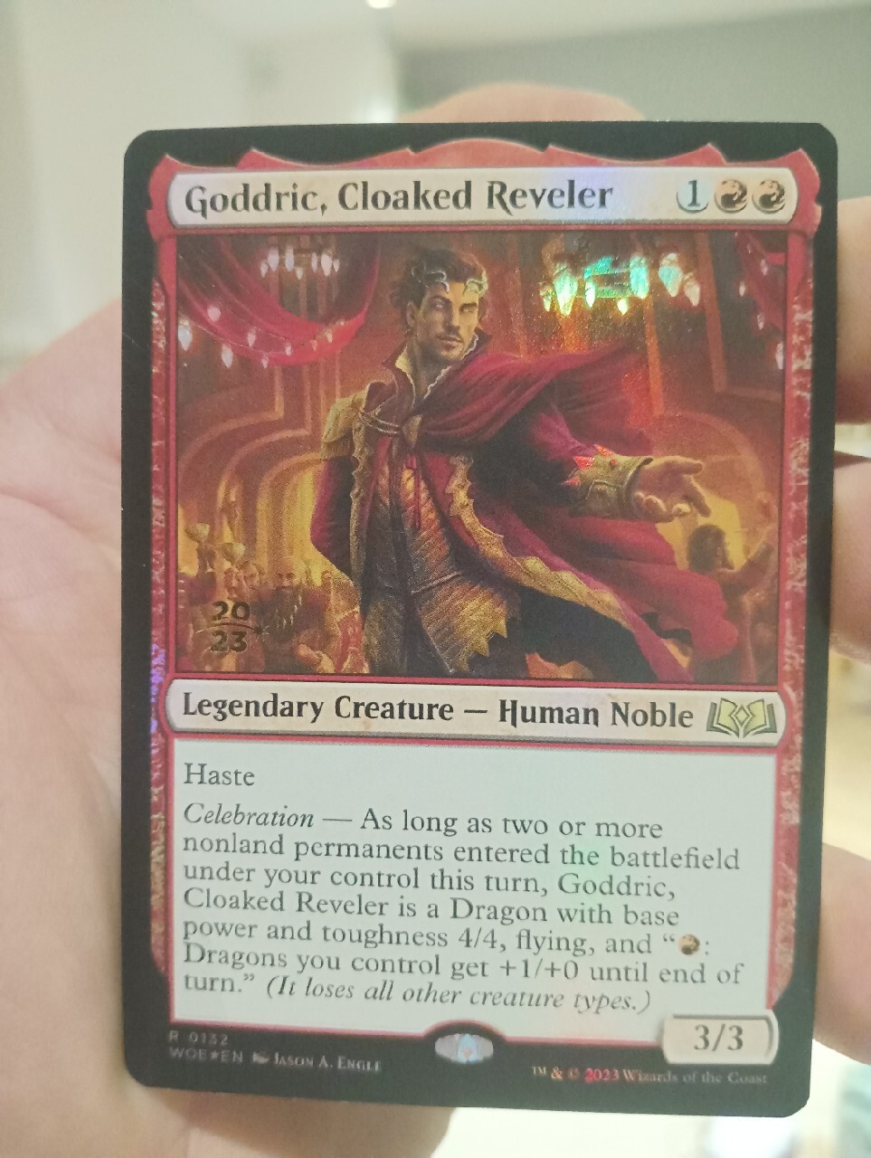 Goddric, Cloaked Reveler PROMO Foil | Dobczyce | Kup teraz na Allegro ...