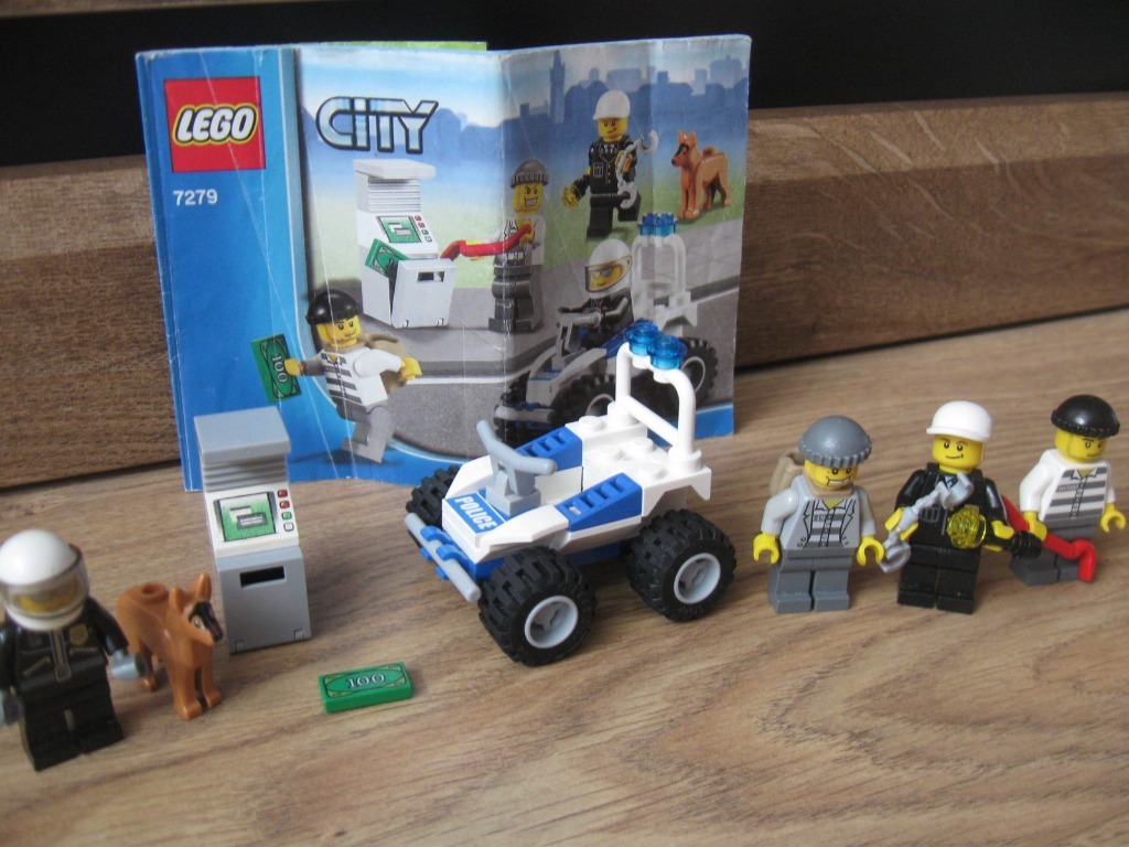Lego City 7279 - Police Minifigure Collection | Suwałki | Kup teraz na ...