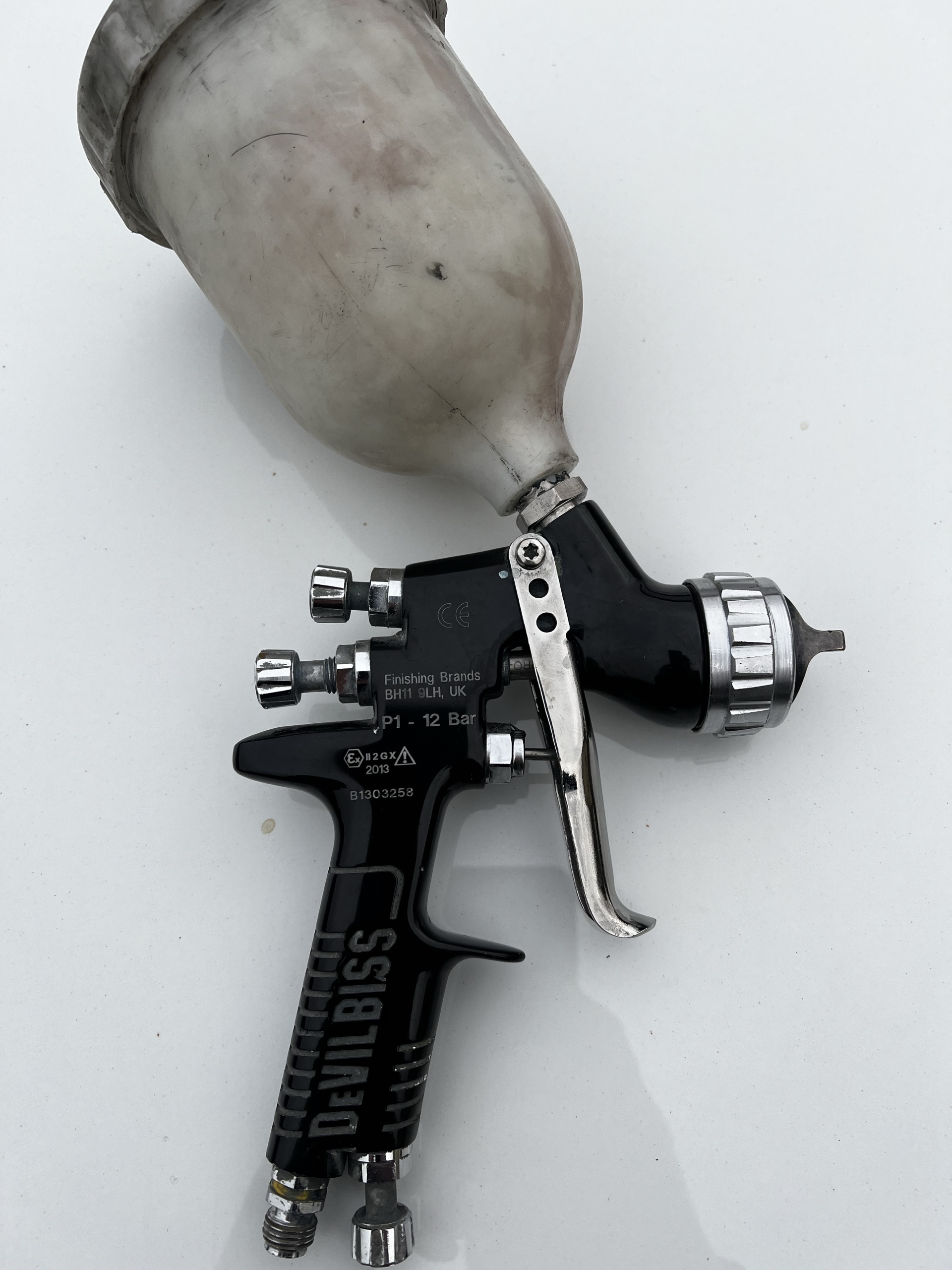 Pistolet lakierniczy devilbiss GTI HD 1 3 | Tyczyn | Kup teraz na ...