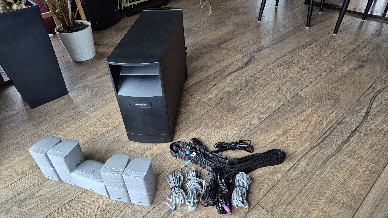 Bose acoustimass 10 IV subwoofer aktywny plus satelitki | Motycz | Kup teraz na Allegro Lokalnie