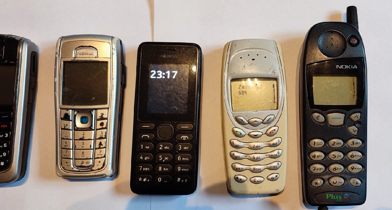 Stare telefony Nokia 5 szt i Asus mypal | Grodzisk Mazowiecki ...