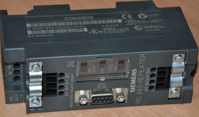 SIEMENS RS485 REPEATER PROFIBUS 972-0AA01-0XA0 | Białystok | Kup teraz ...