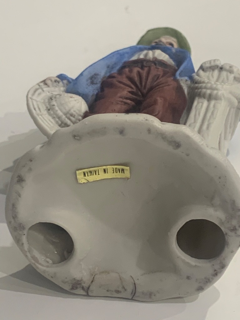 Porcelanowa figurka PSZCZELARZ biskwit | Oborniki | Kup teraz na ...