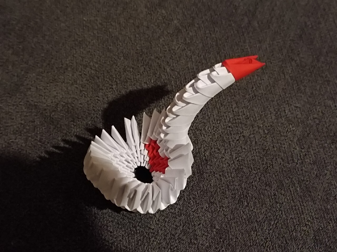 Mini Łabędź Serca Origami Modułowe 3D | Kwidzyn | Kup teraz na Allegro ...