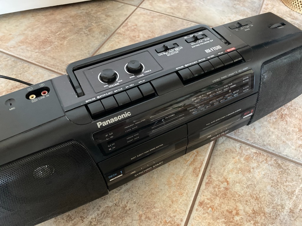 Radiomagnetofon PANASONIC RX-FT510 | Łódź | Ogłoszenie na Allegro Lokalnie