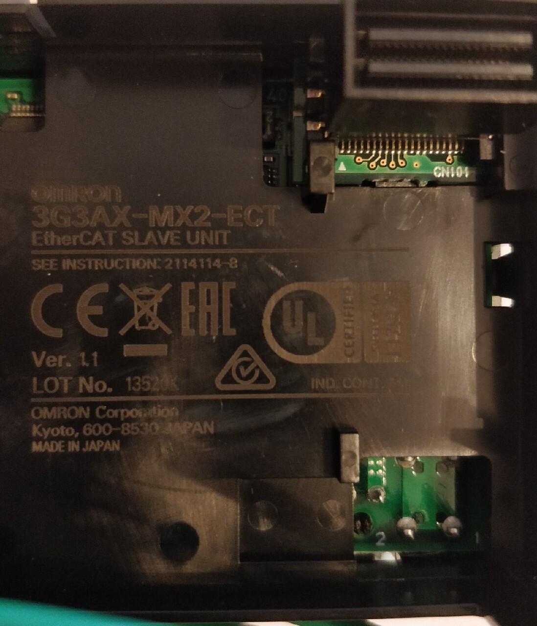 Moduł Omron 3G3AX-MX2-ECT Ethercat | Warszawa | Kup teraz na Allegro ...