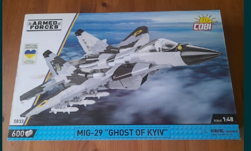 Klocki Cobi 5833 Mig 29 Duch Kijowa Limitowany | Oborniki | Kup teraz ...
