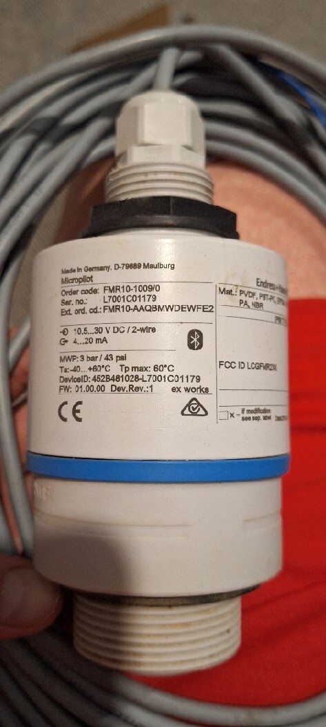 Sonda pomiarowa Endress+Hauser FMR10 | Wielka WIeś | Kup teraz na ...