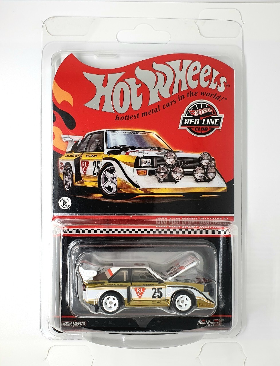 Hot Wheels 1985 Audi Sport Quattro S1 Red Line Club RLC | Lublin | Kup ...