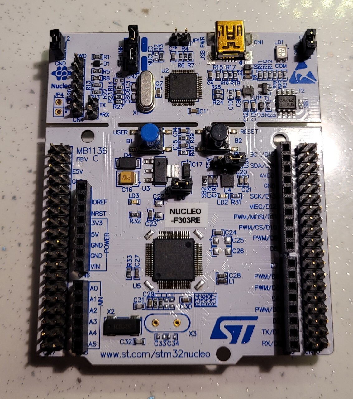 STM32 NUCLEO-F303RE - STM32F303RET6 ARM Cortex M4 | Bydgoszcz | Licytacja na Allegro Lokalnie