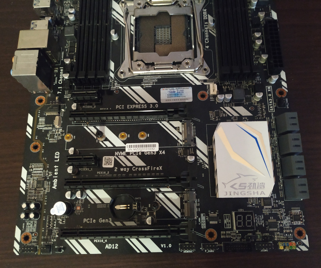 PŁYTA GŁÓWNA JINGSHA X99-D8 GAMING LGA 2011-3 DDR4 | Rozdziele | Kup ...