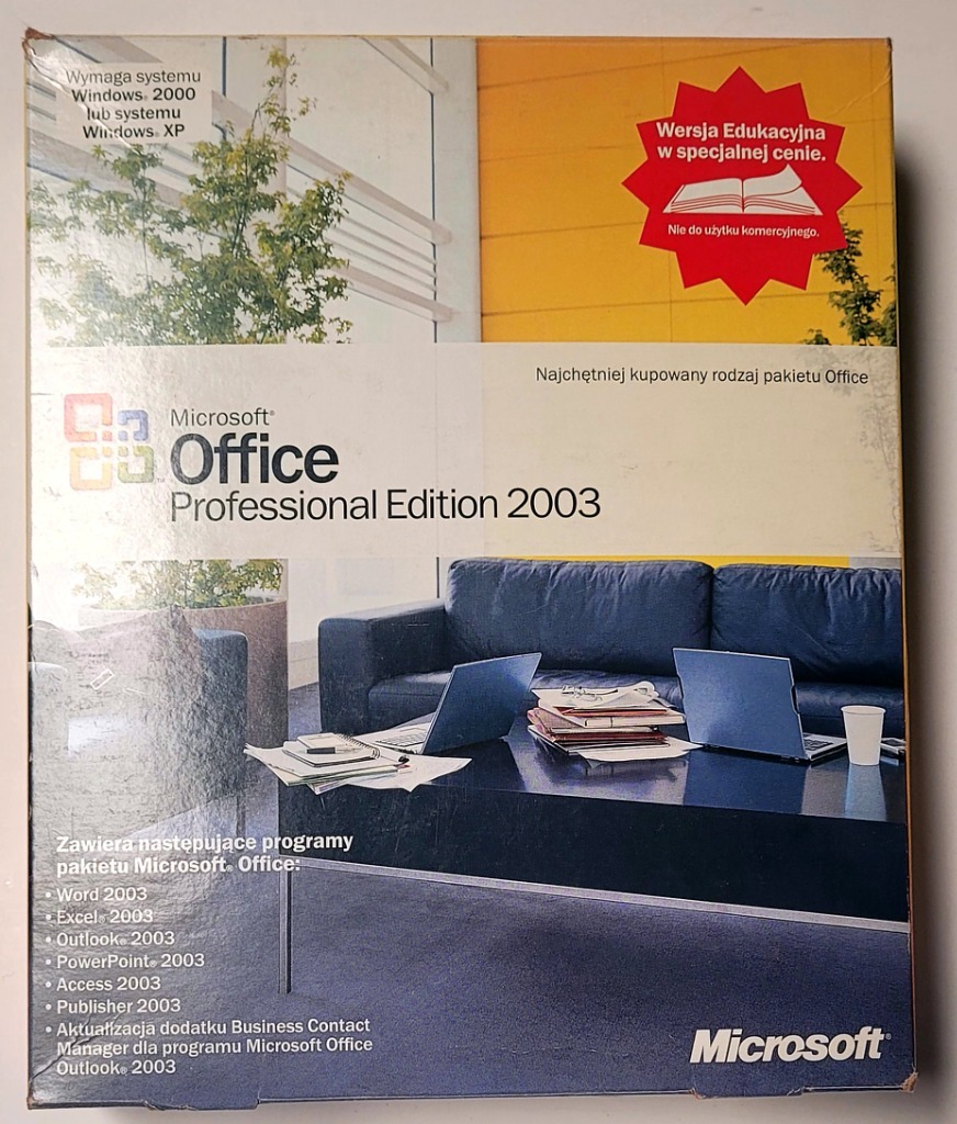 Office 2003 Professional - Niska cena na Allegro