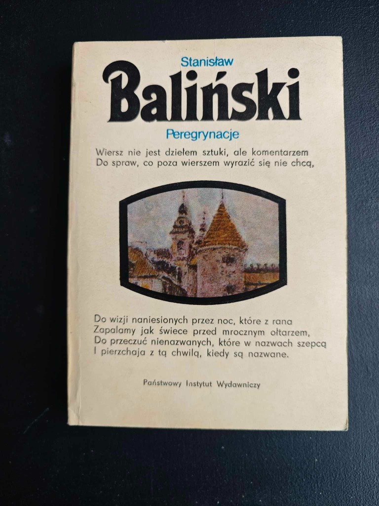 Stanisław Baliński - Peregrynacje | Warszawa | Kup teraz na Allegro ...