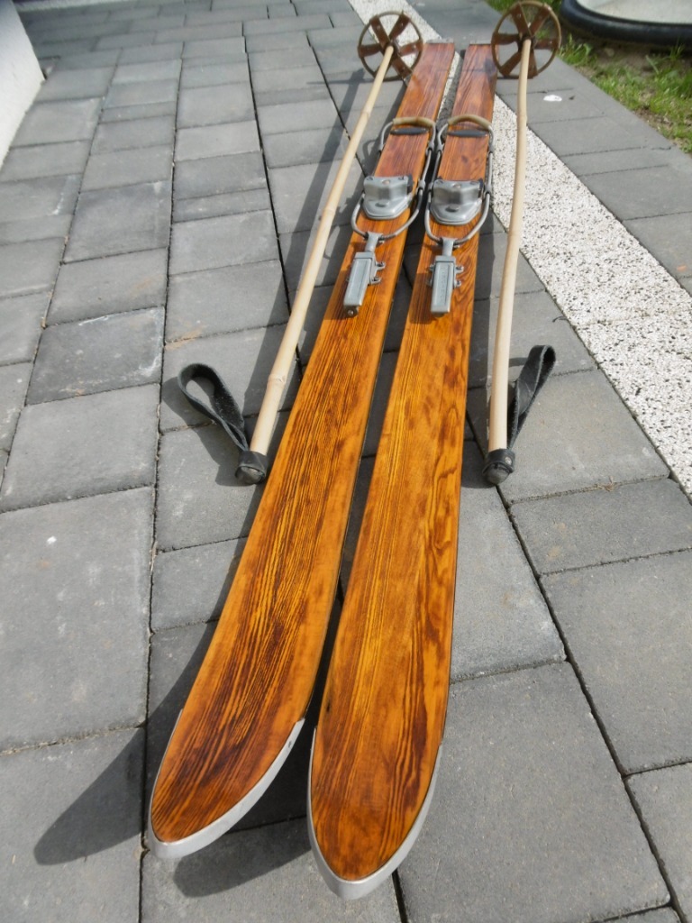 Stare Narty Drewniane - Niska cena na Allegro.pl