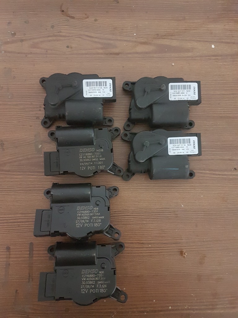 SILNICZEK NAGRZEWNICY VW 5Q0 907 511 5Q0 907 511A | Skórcz | Kup teraz ...