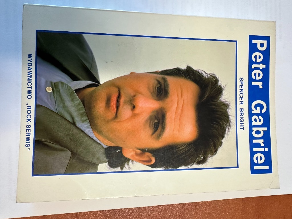 Peter Gabriel - Spencer Bright | Kalisz | Kup teraz na Allegro Lokalnie